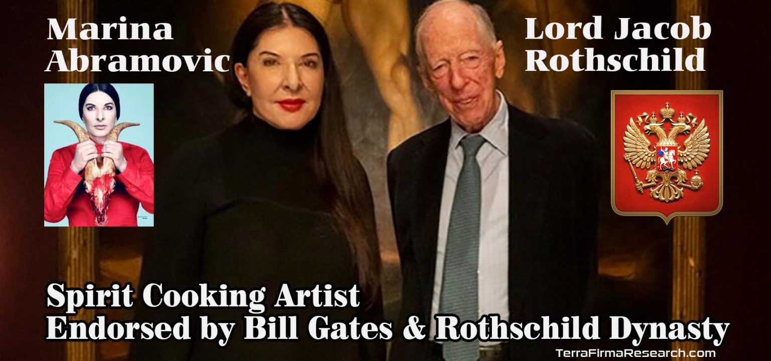 Marina Abramovic: Endorsed by Bill Gates & Jacob Rothschild – Virtual ...
